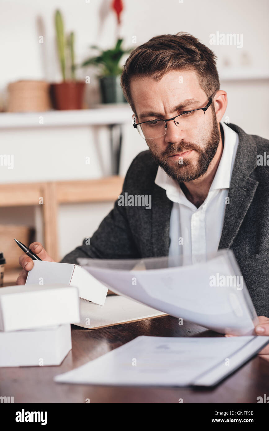 Making sure every package gets to its destination Stock Photo - Alamy
