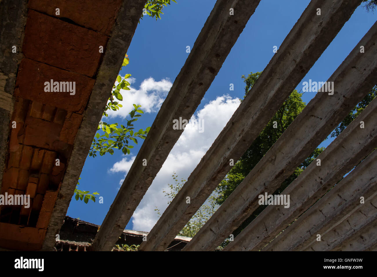 Nature separated from human or human separated from nature Stock Photo ...