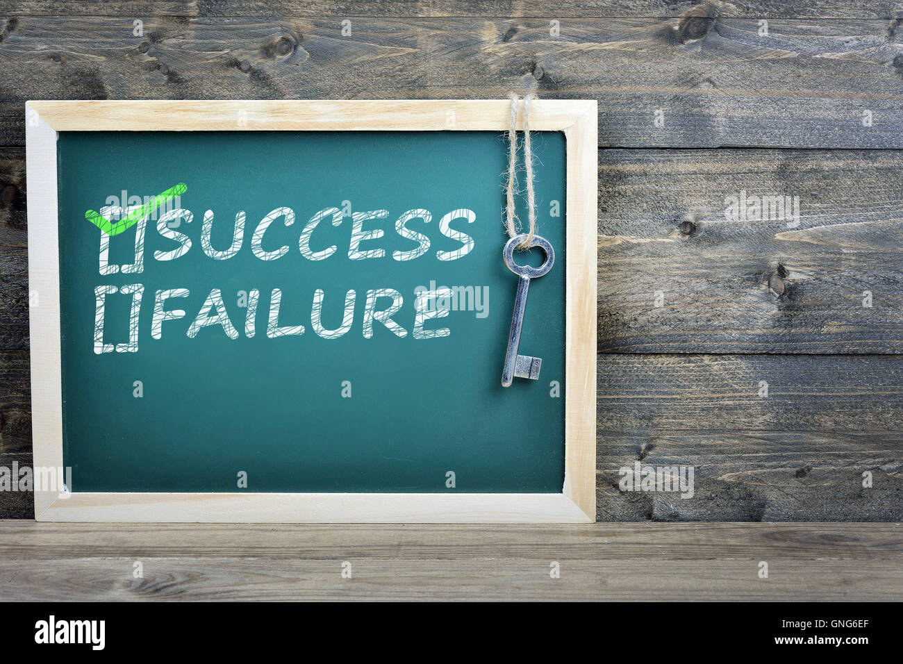 Positive attitude key to success hi-res stock photography and images ...