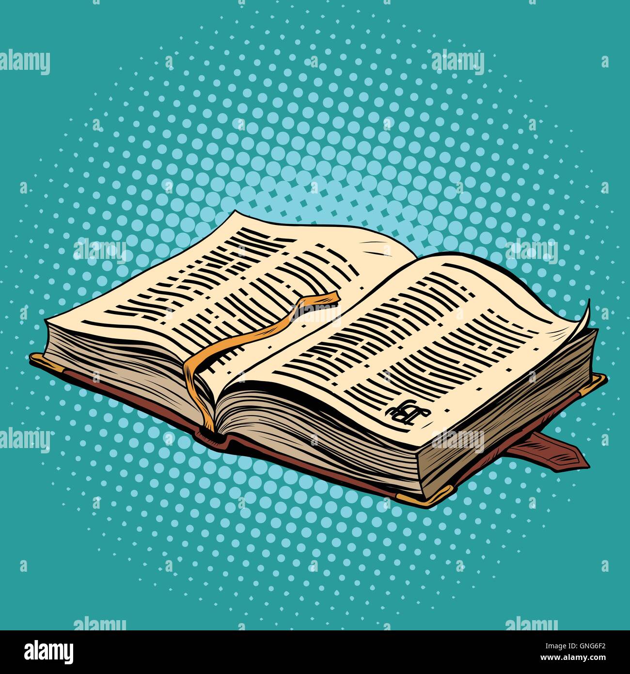 Gold book binding Stock Vector Images - Alamy