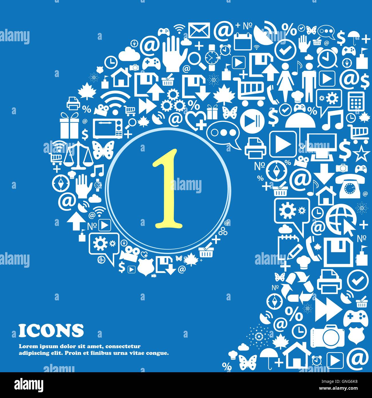 1st large Stock Vector Images - Alamy