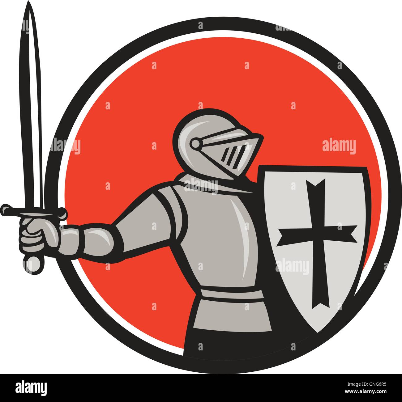 Sword stance Stock Vector Images - Alamy