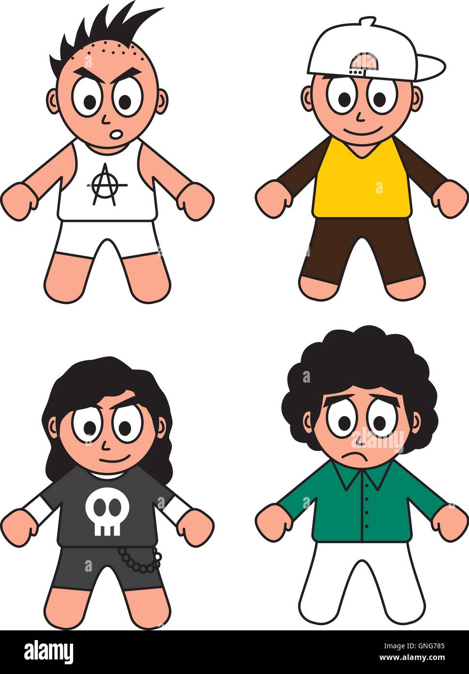 Adult cartoon Stock Vector Images - Alamy