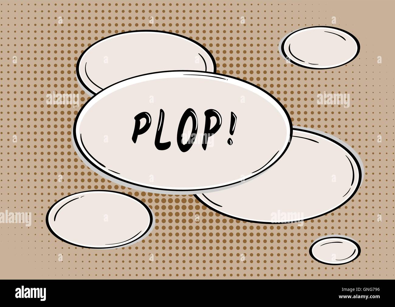 Plop Stock Vector Images - Alamy