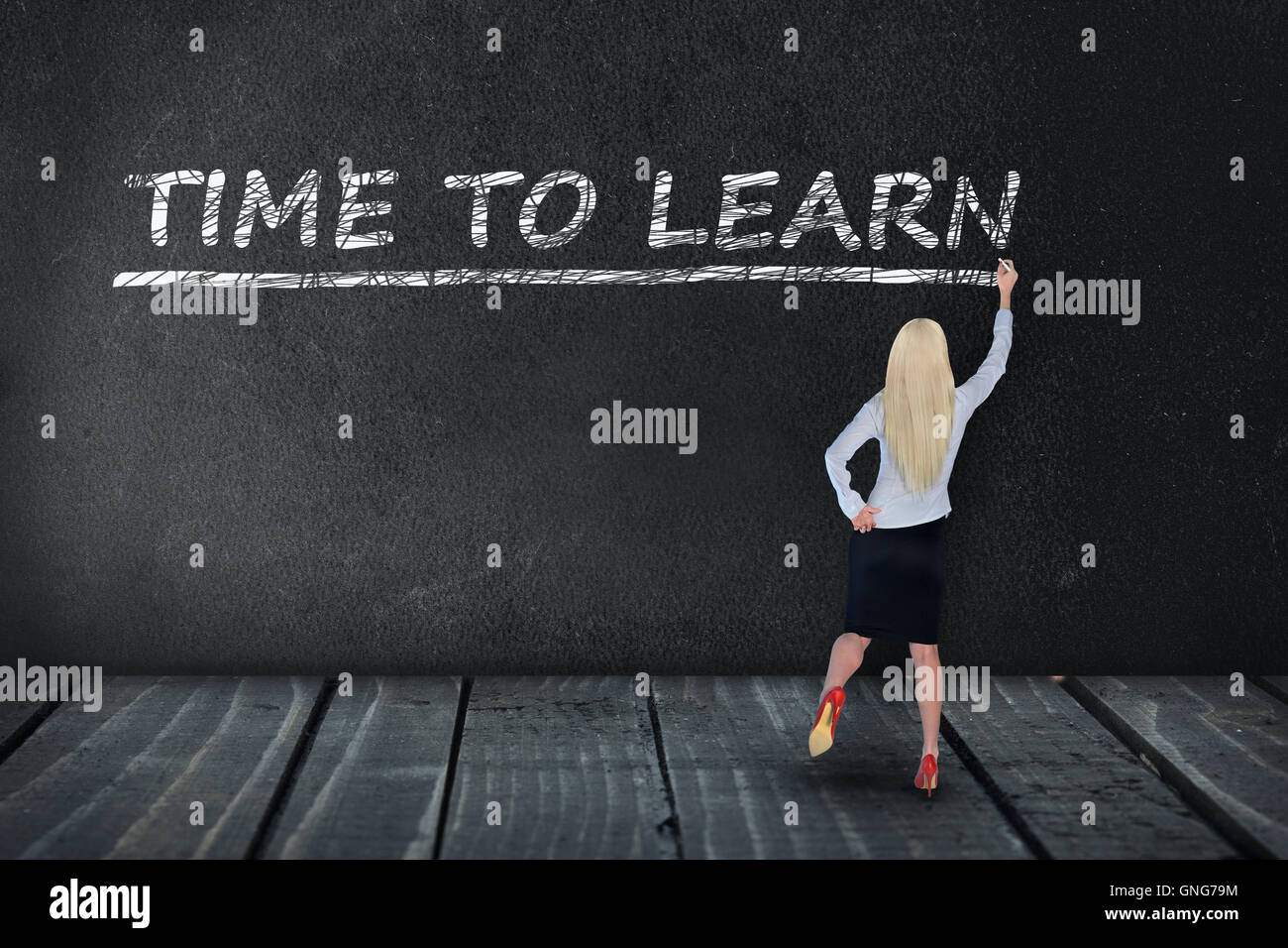 Time get knowledge hi-res stock photography and images - Alamy