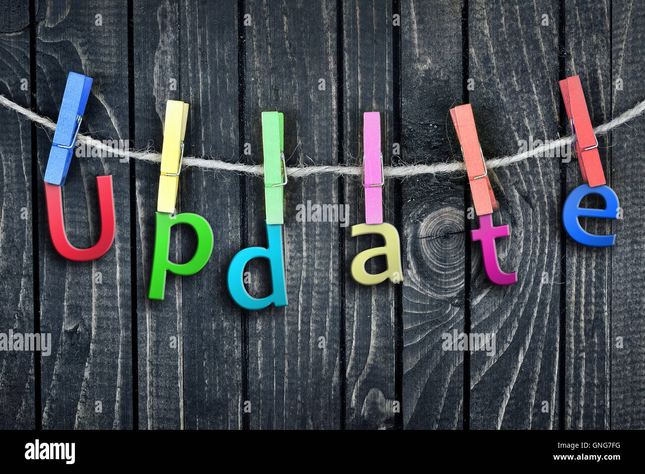 Update wall hi-res stock photography and images - Alamy