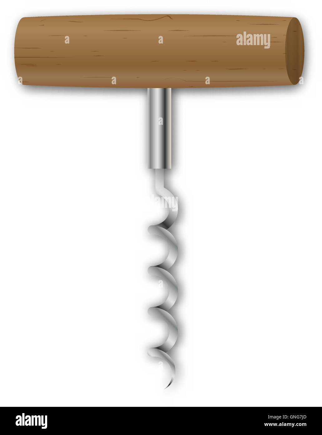 Corkscrew illustration hi-res stock photography and images - Alamy