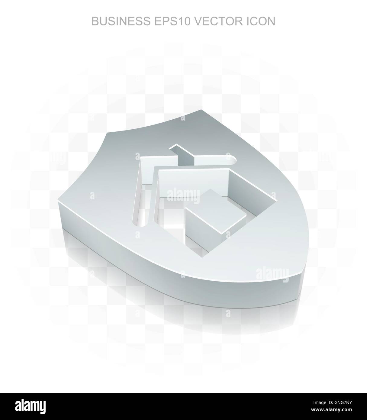3d shield Stock Vector Images - Alamy