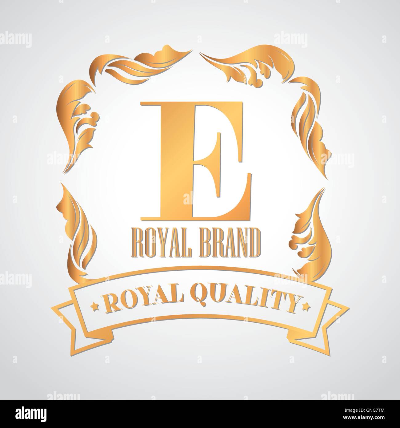 gold frame style isolated icon Stock Vector Image & Art - Alamy