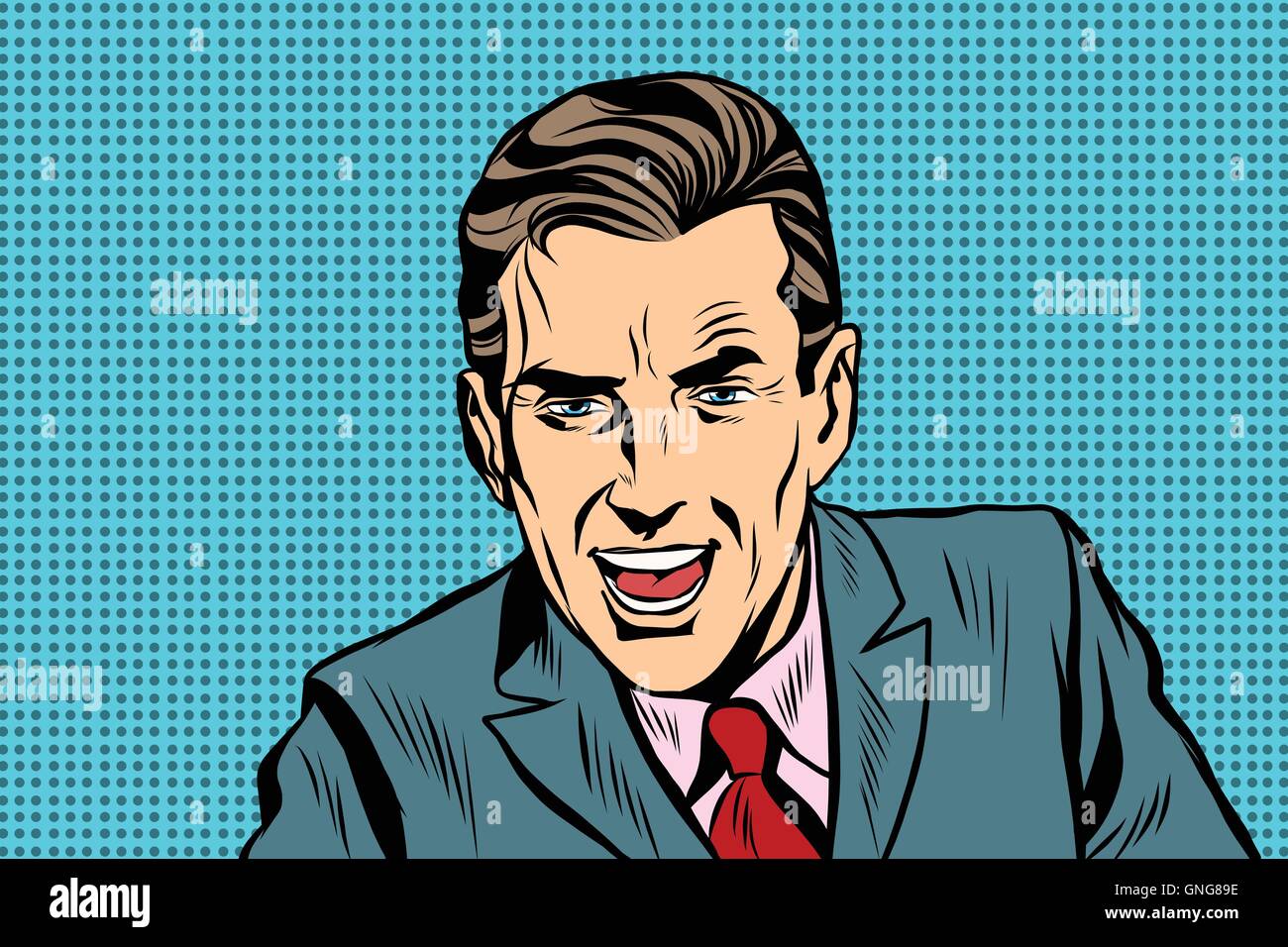 Aggressive concept Stock Vector Images - Alamy