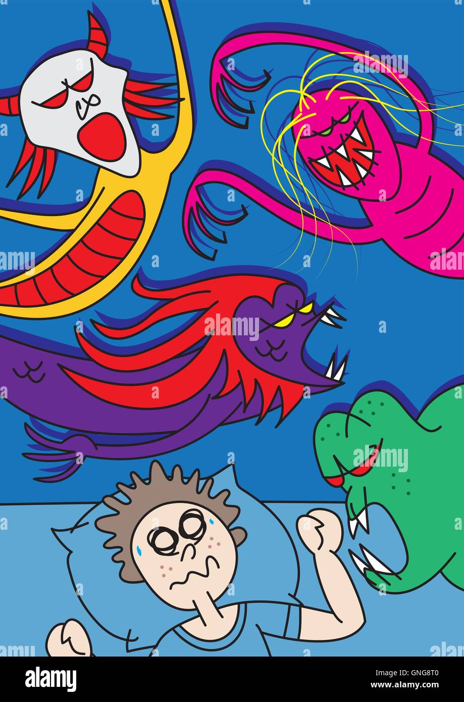 Terrifying Stock Vector Images - Alamy