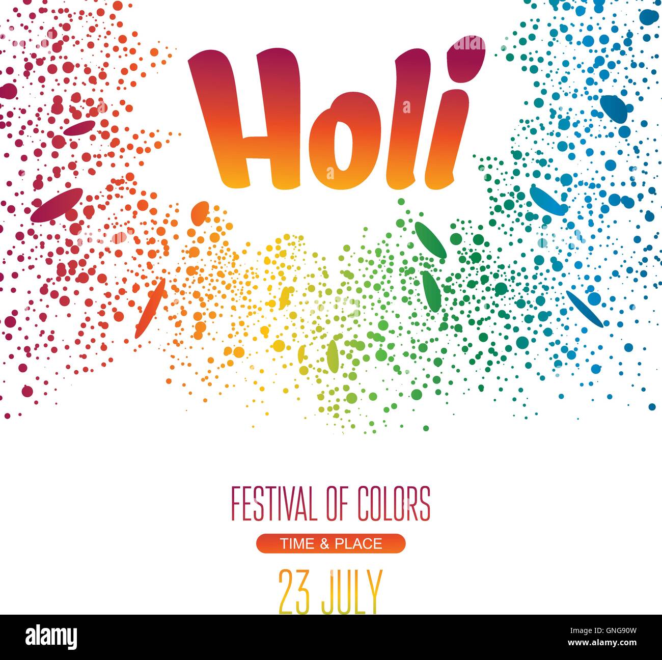 Holi festival poster Stock Vector Image & Art - Alamy
