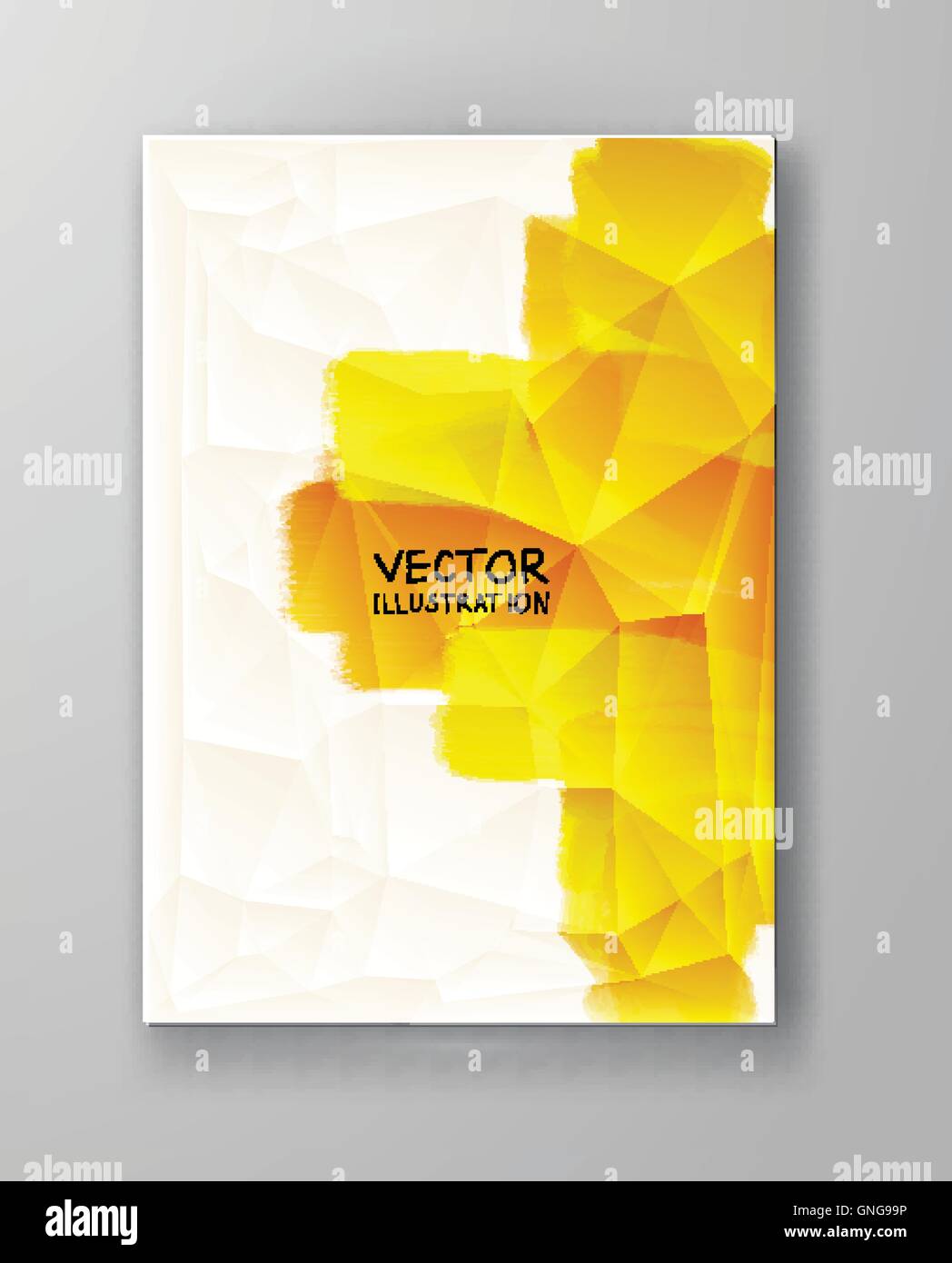 abstract background yellow color Stock Vector Image & Art - Alamy