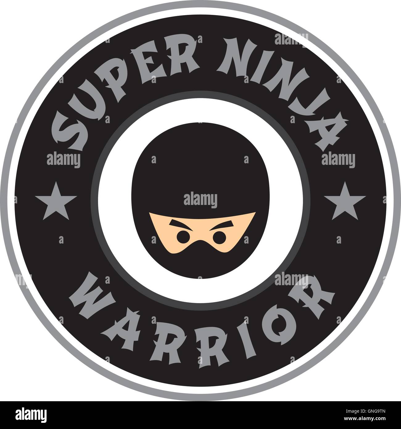 Ninja boy cartoon hi-res stock photography and images - Alamy