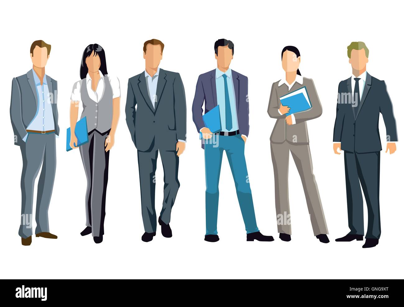 Professionals together Stock Vector Images - Alamy