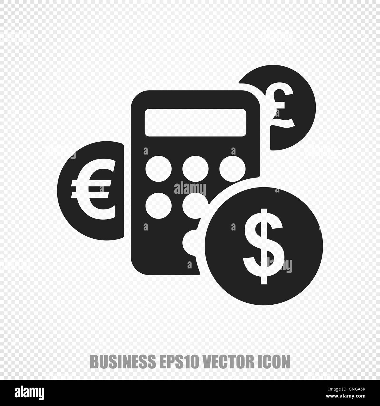 Business vector Calculator icon. Modern flat design Stock Vector Image ...