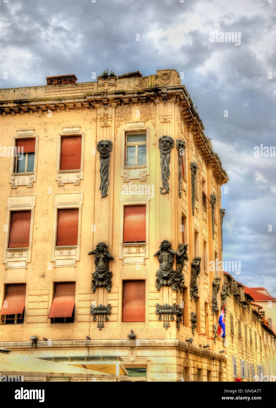Historic centre of split hi-res stock photography and images - Alamy