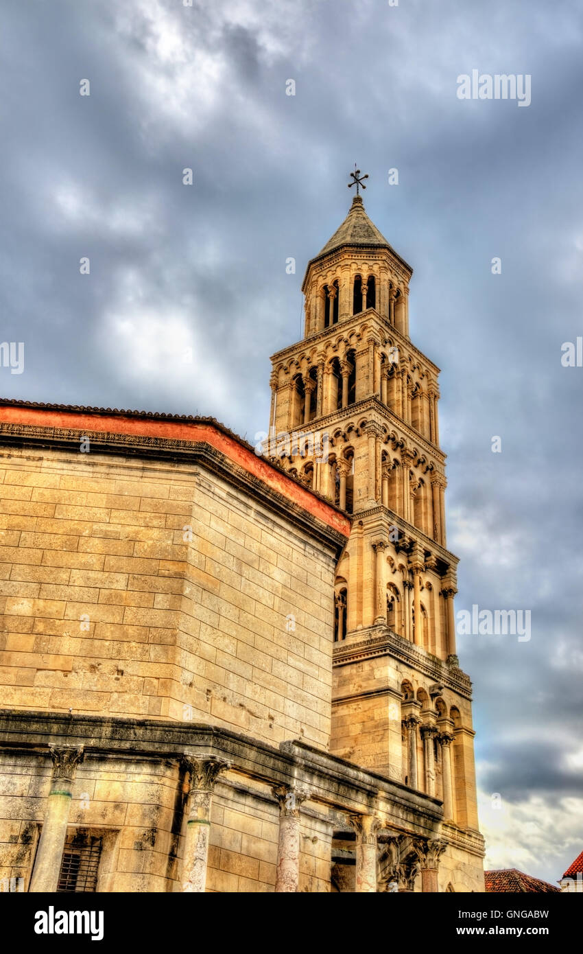 Cathedral of St. Domnius in Split - Croatia Stock Photo - Alamy