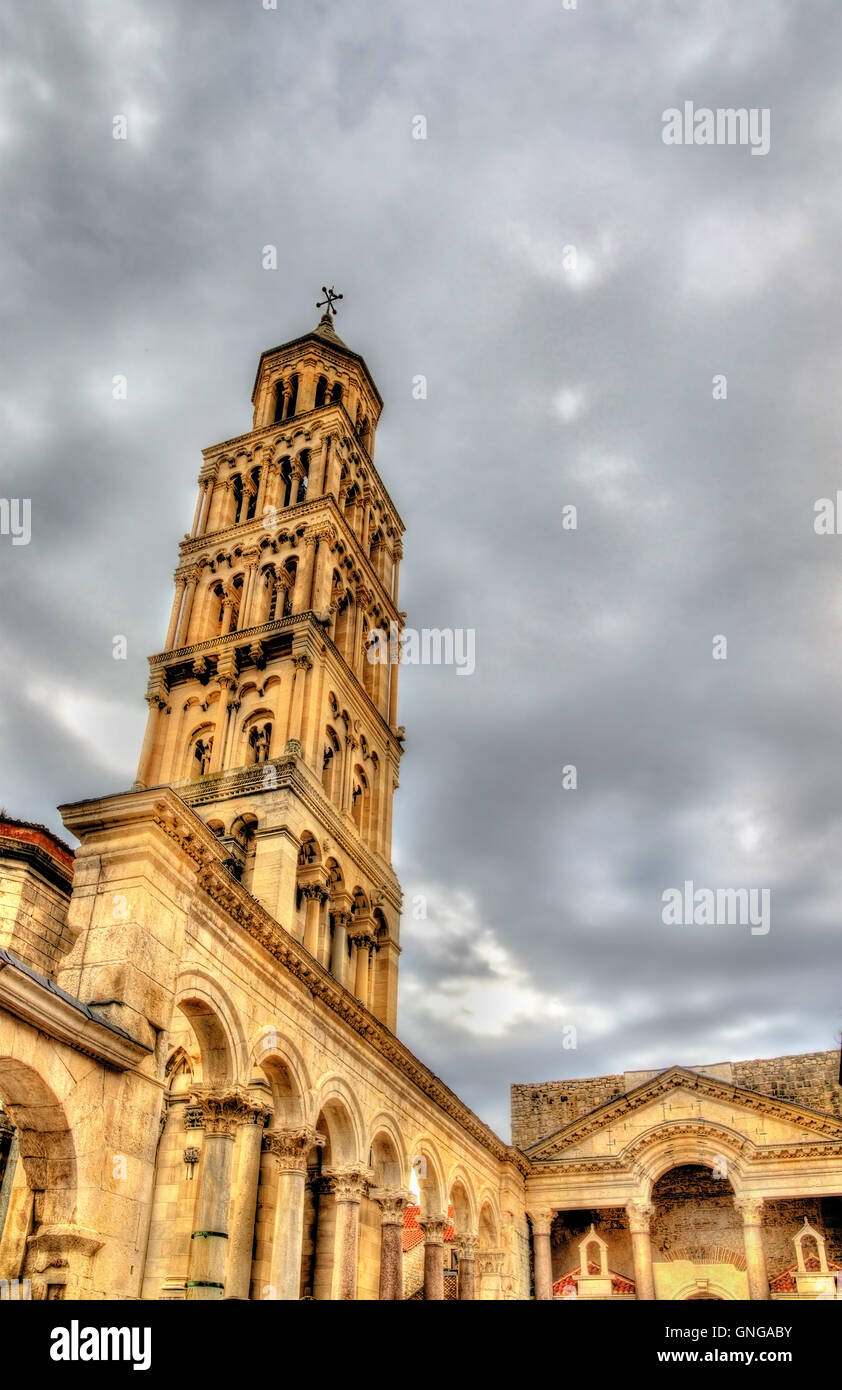 Cathedral of St. Domnius in Split - Croatia Stock Photo - Alamy