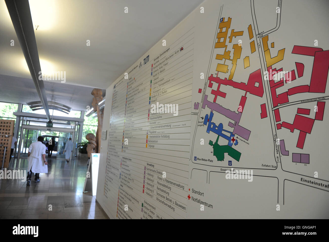 The der isar hospital of the munich technical university tum hi-res ...