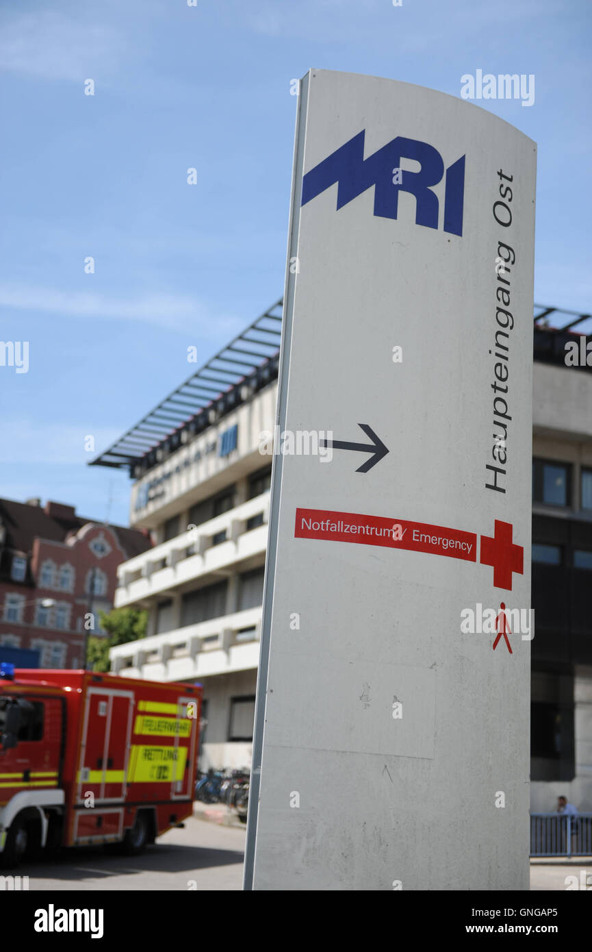 The Rechts der Isar Hospital in Munich, 2014 Stock Photo - Alamy
