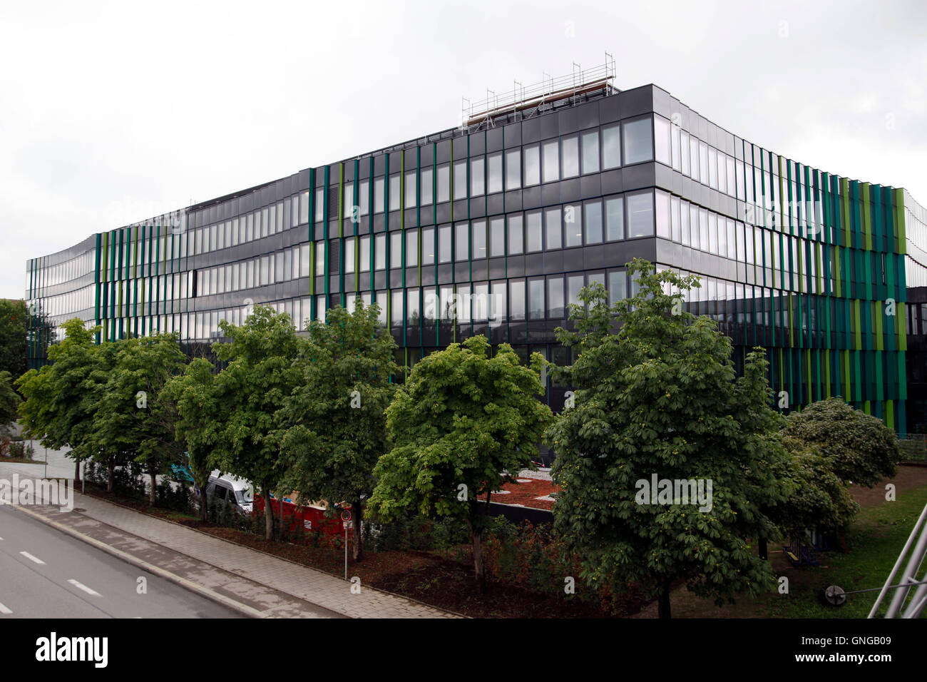 Munich Re - new office building in Munich's Schwabing district, 2014 ...
