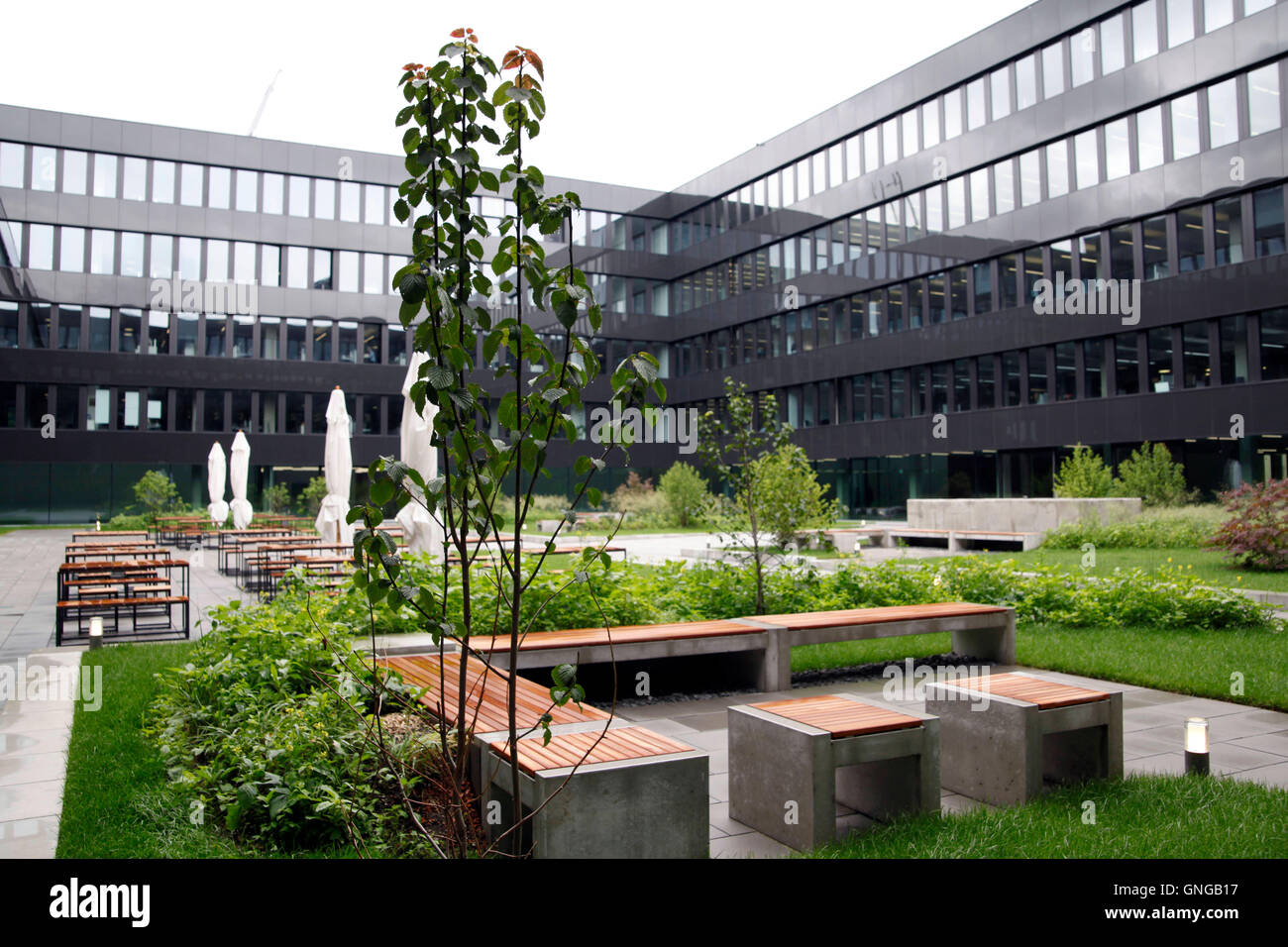 Munich Re - new office building in Munich's Schwabing district, 2014 ...