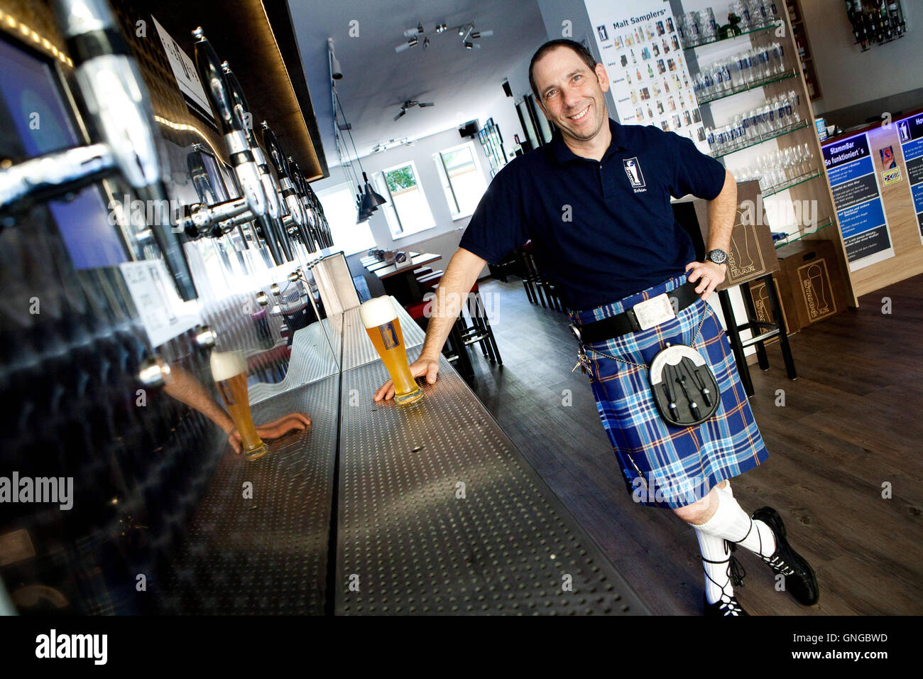 "Robin Gilbert in the ""Stammbar"" in Munich, 2014 Stock Photo - Alamy