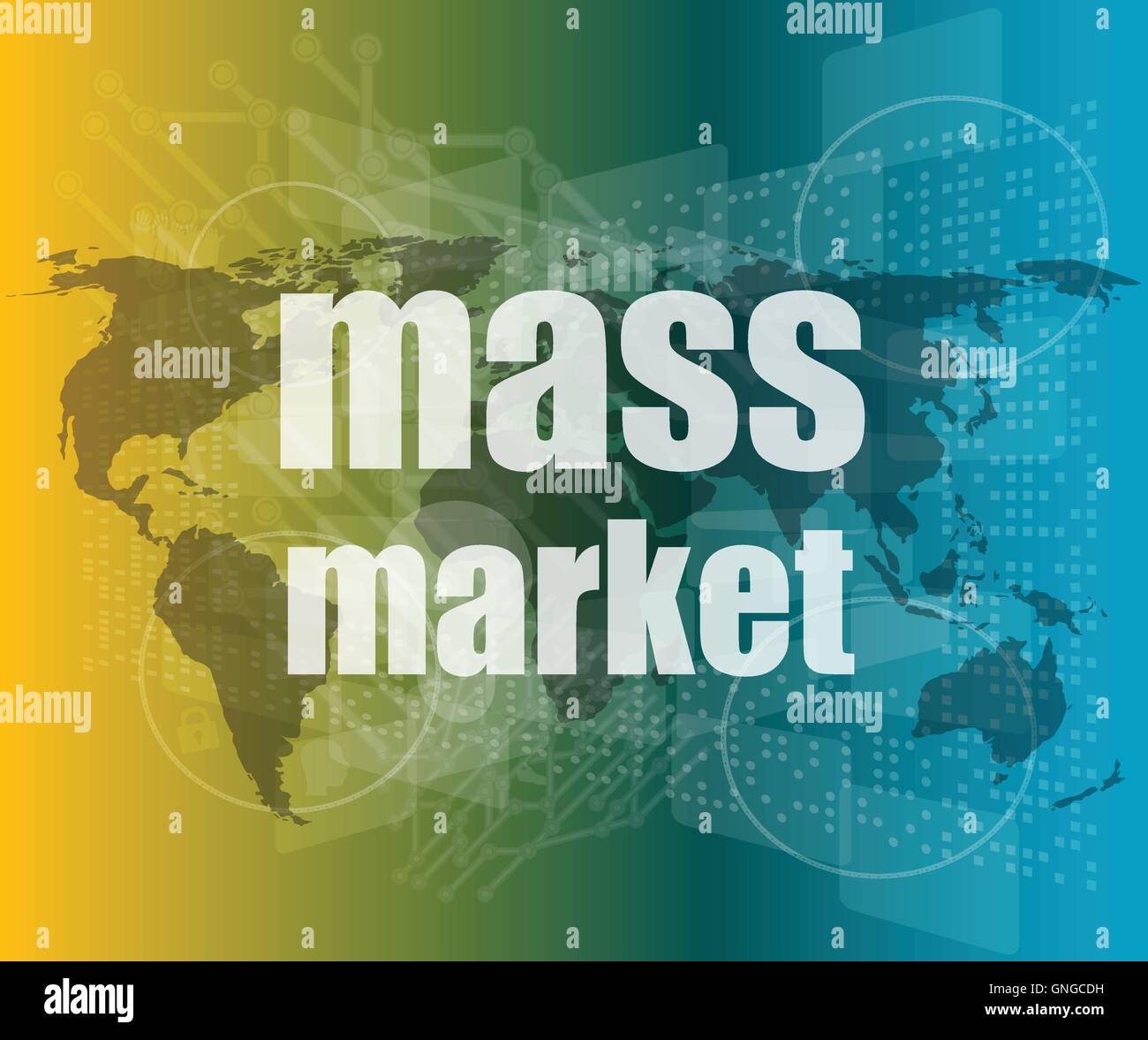 Words be in business on digital Stock Vector Images - Alamy