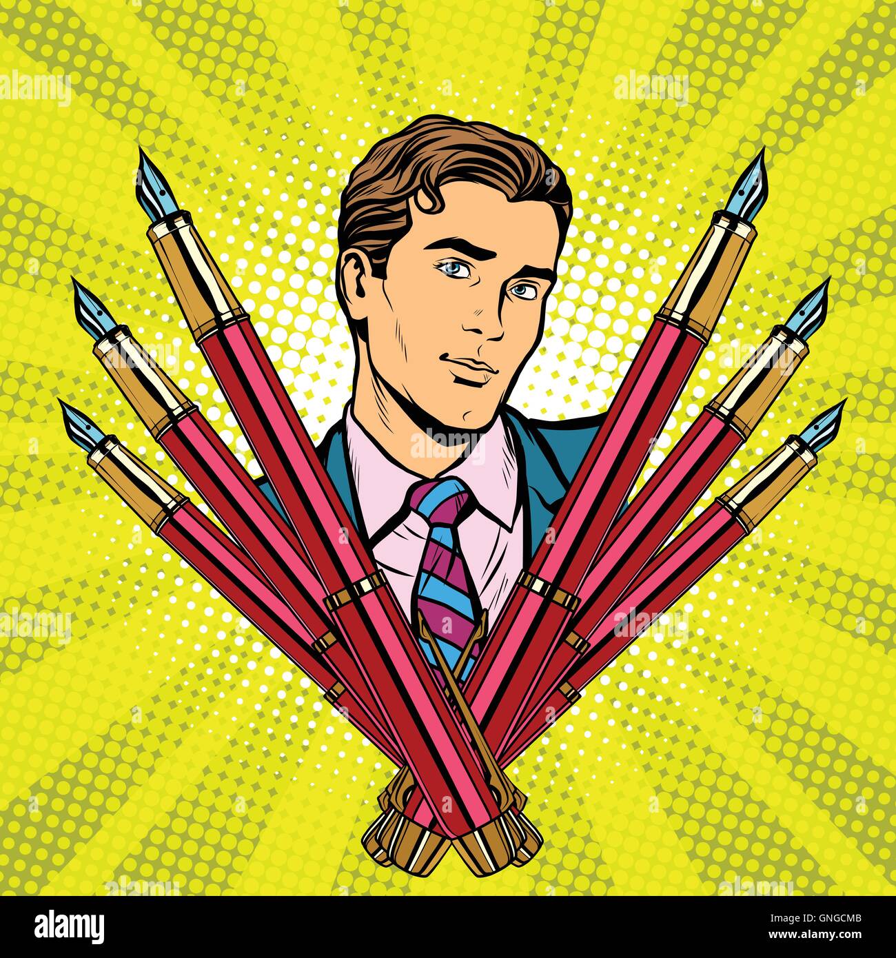 Signature businessman Stock Vector Images - Alamy