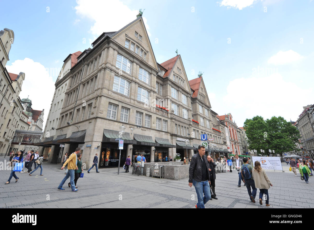 The Oberpollinger department store in Munich, 2014 Stock Photo - Alamy