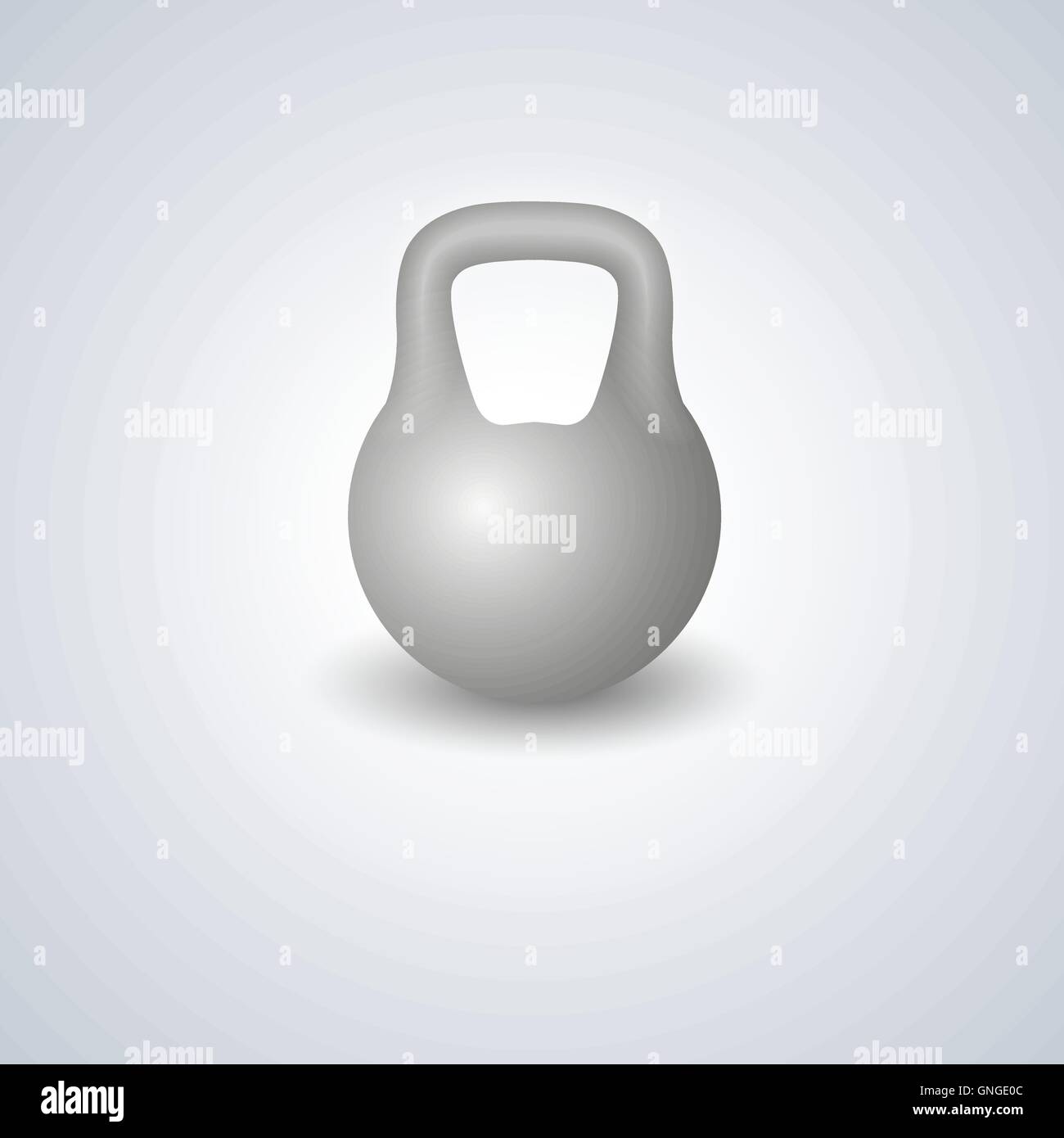 Realistic kettlebell, vector illustration Stock Vector Image & Art - Alamy