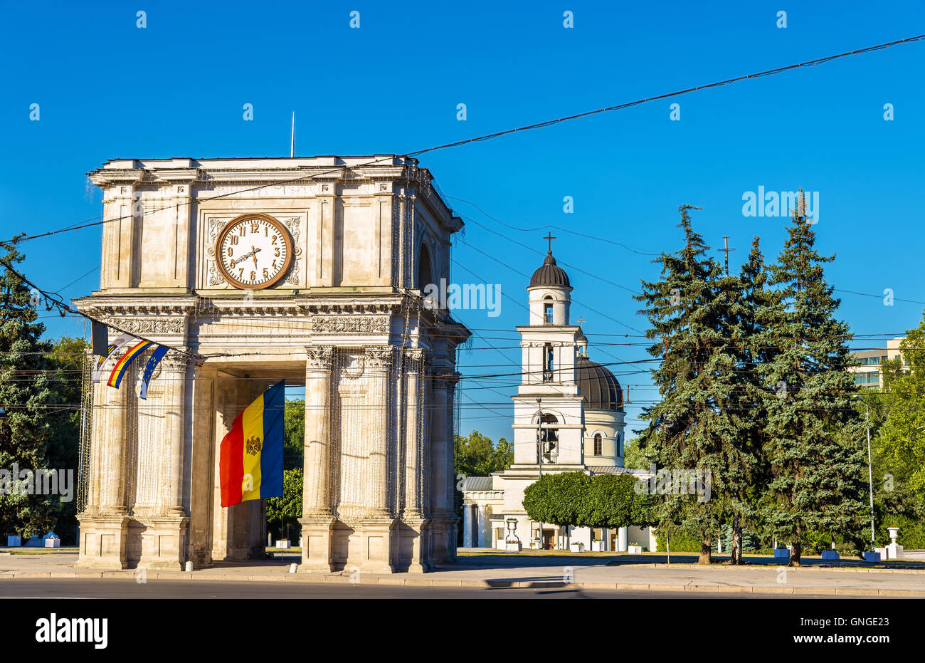 Gates of chisinau city hi-res stock photography and images - Alamy