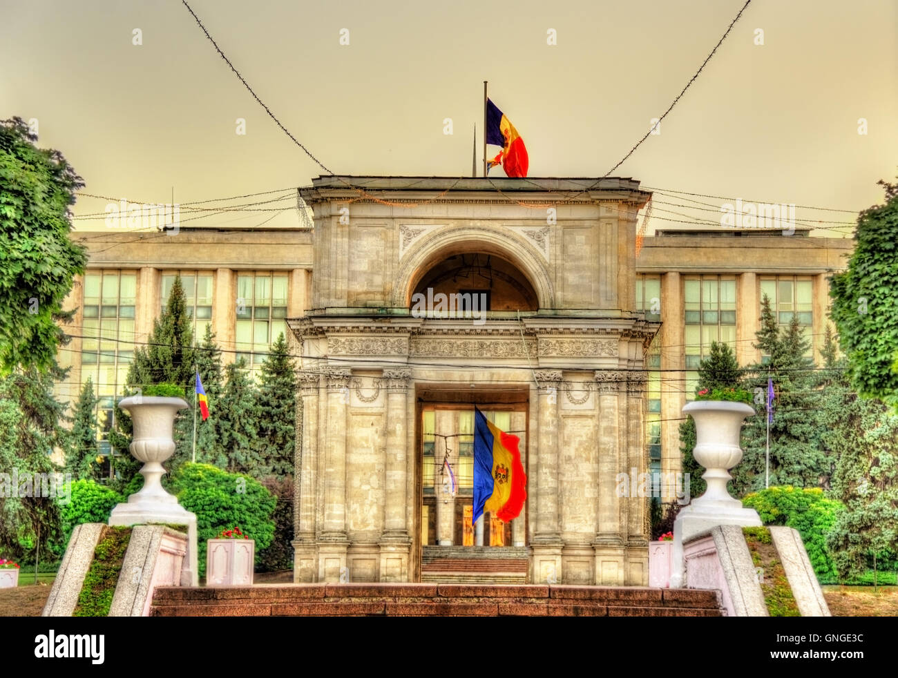 Gates of chisinau city hi-res stock photography and images - Alamy