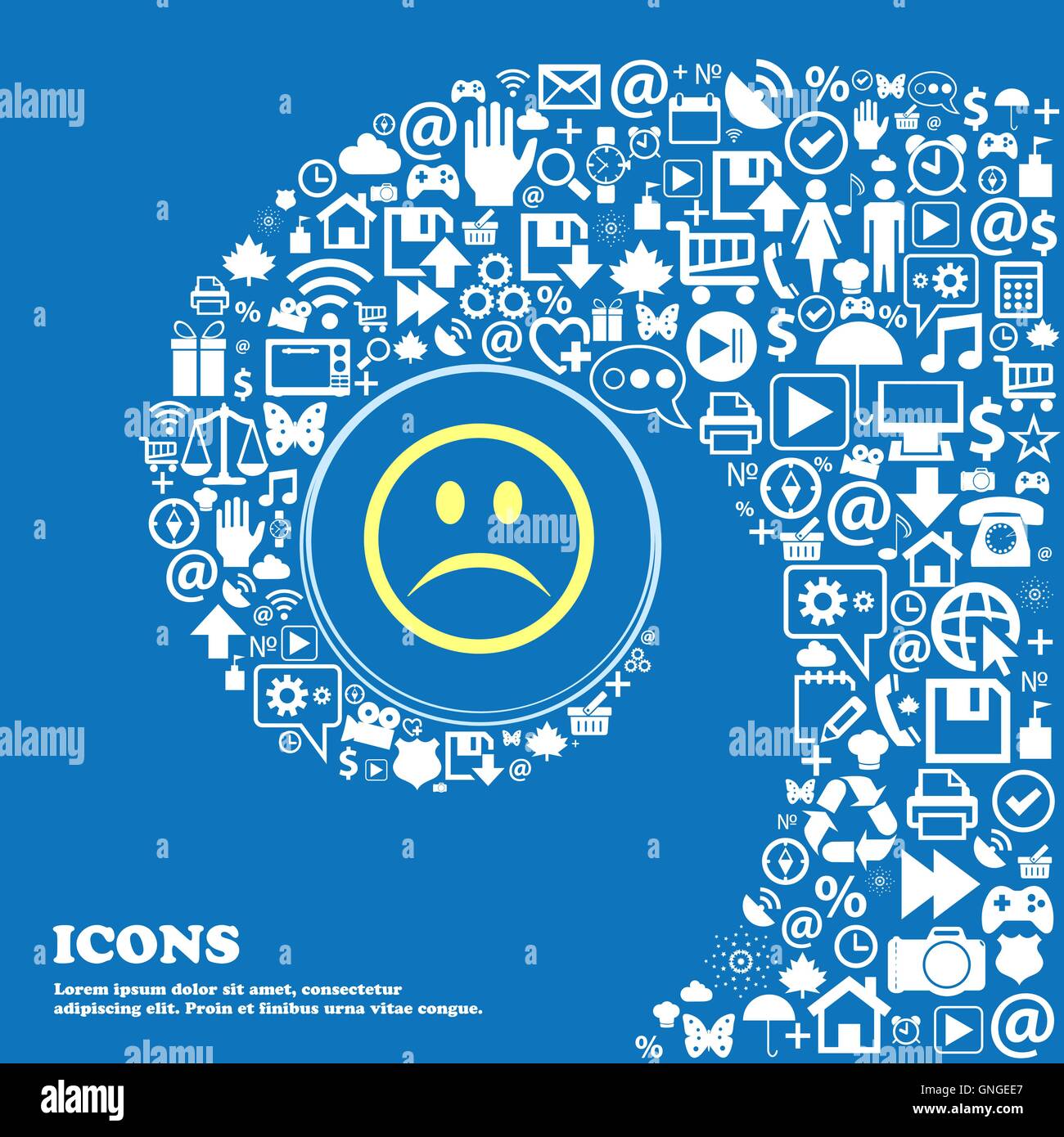 Symbol of sadness hi-res stock photography and images - Alamy