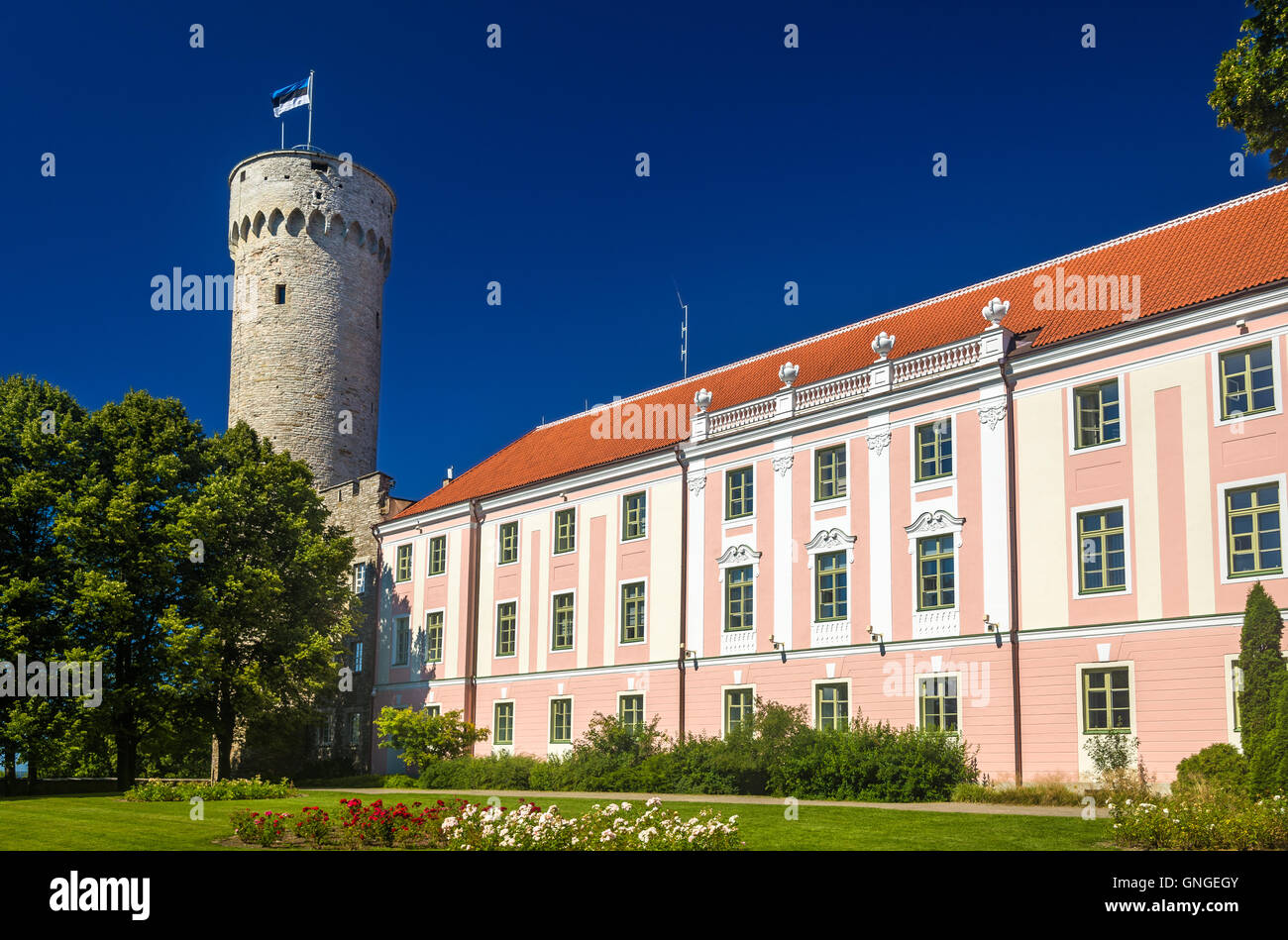 Toompea castle hi-res stock photography and images - Alamy