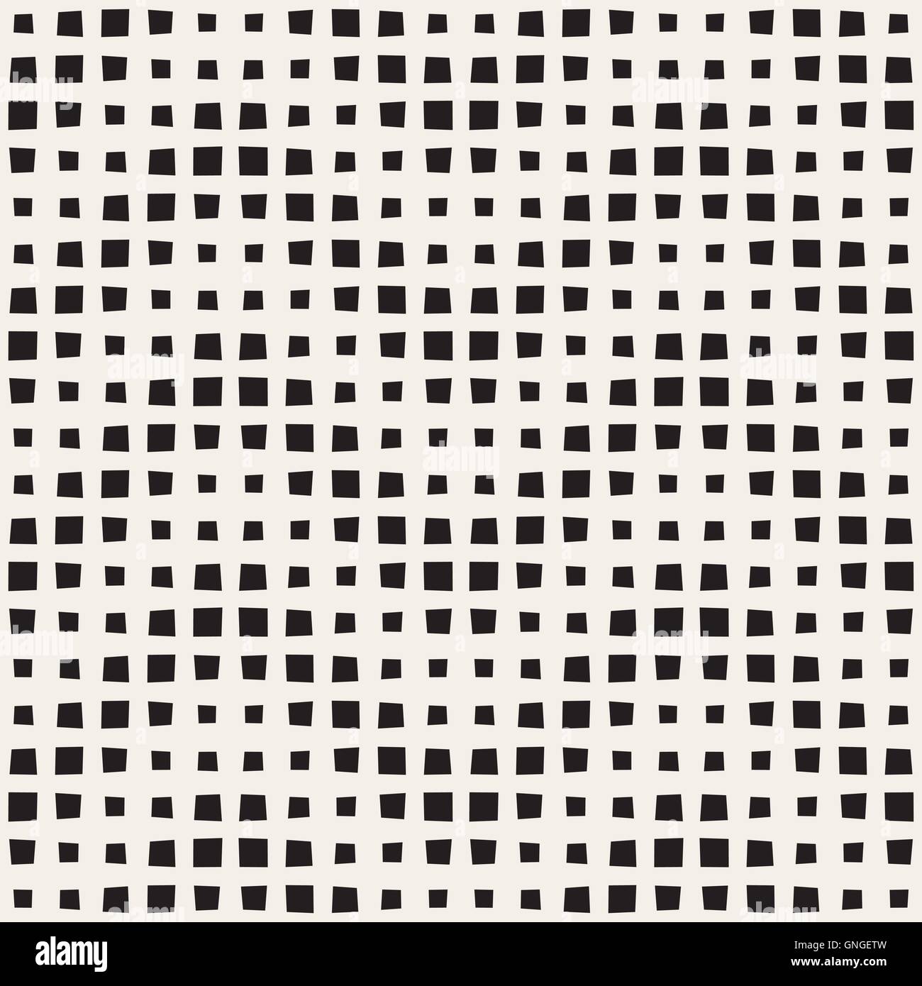 Vector Seamless ZigZag Line Geometric Halftone Squares Pattern Stock ...