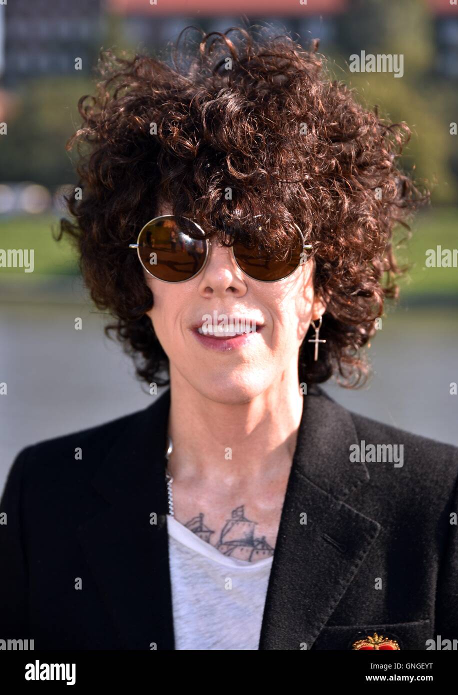 American pop/rock singer and songwriter LAURA PERGOLIZZI known as LP ...