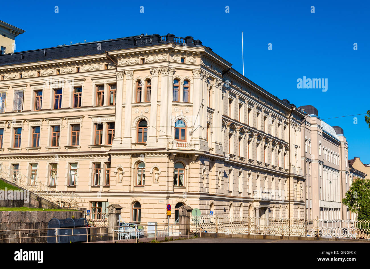 Buildings in the city centre of Helsinki - Finland Stock Photo - Alamy