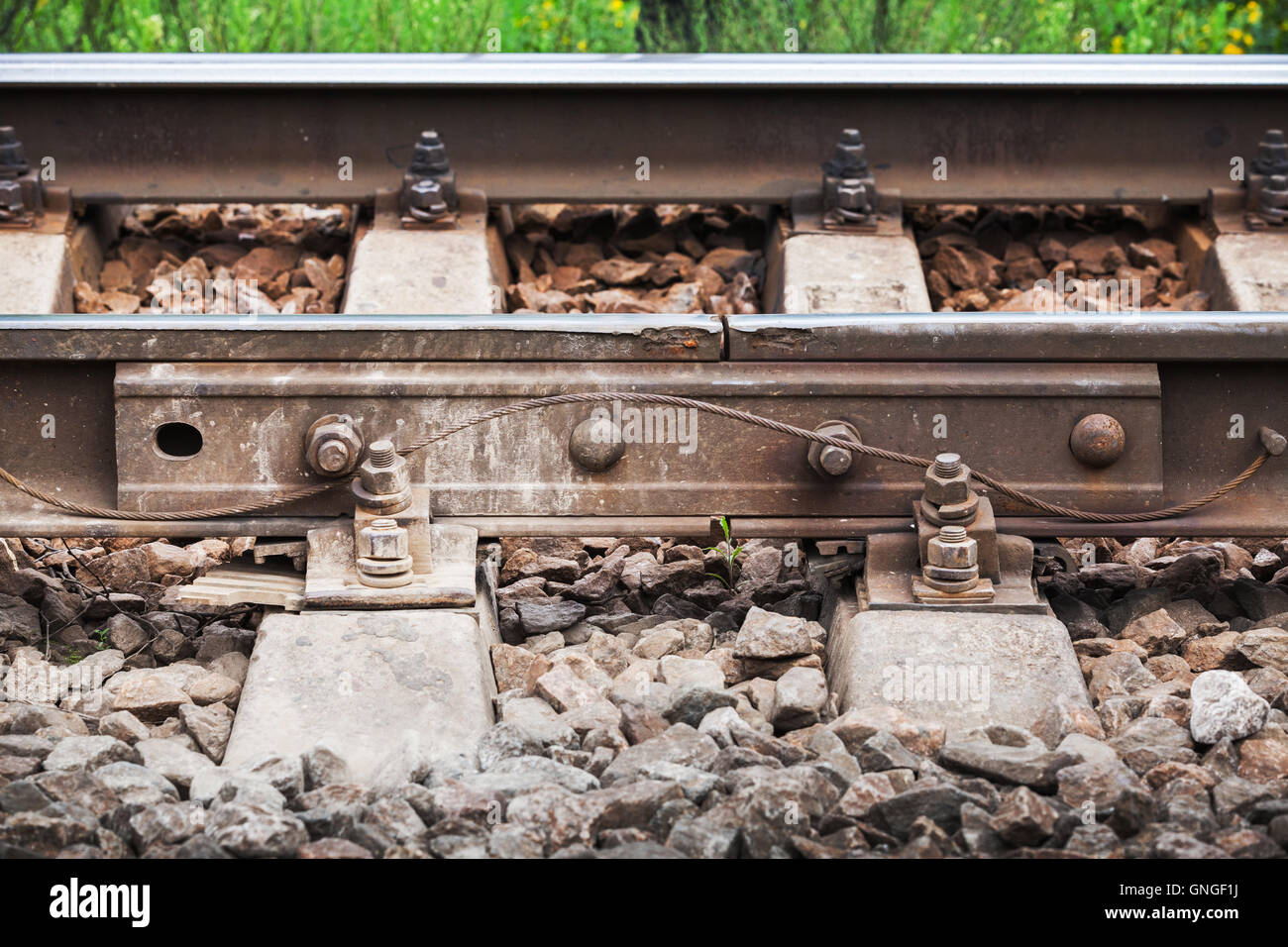 Railway joint hi-res stock photography and images - Alamy