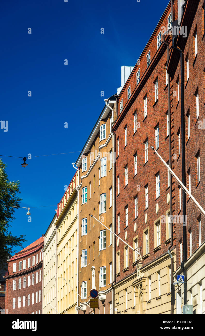 Buildings in the city centre of Helsinki - Finland Stock Photo - Alamy