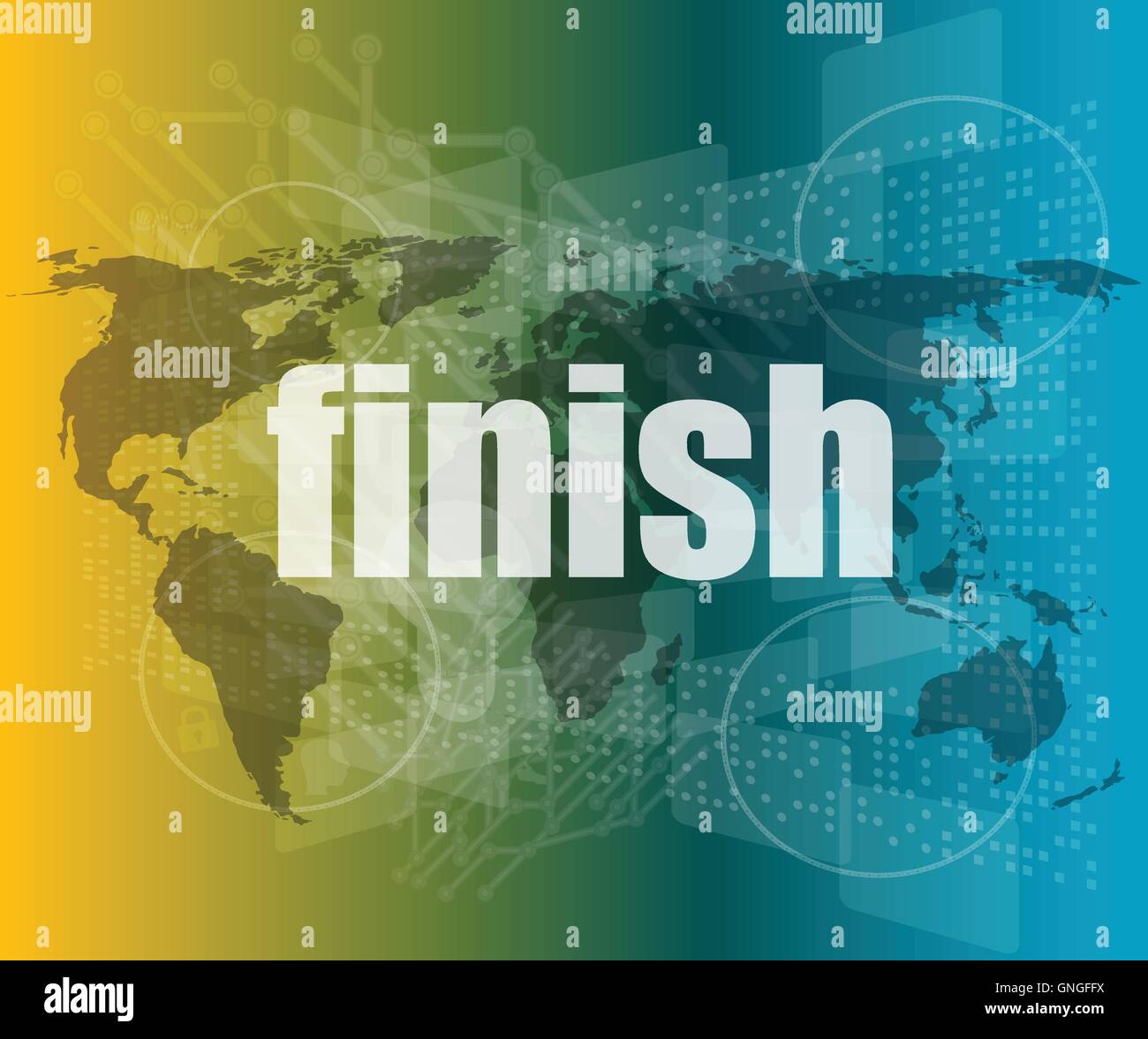 Finish marks Stock Vector Images - Alamy