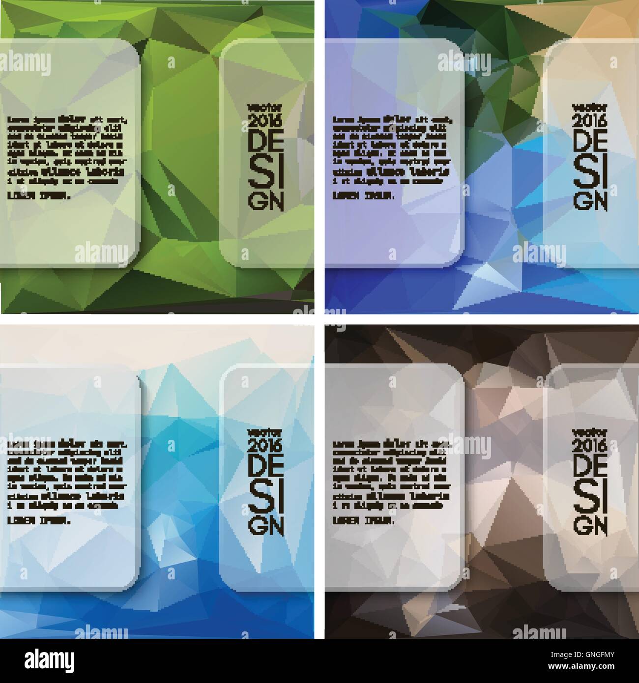 Colorful abstract design template Stock Vector Image & Art - Alamy