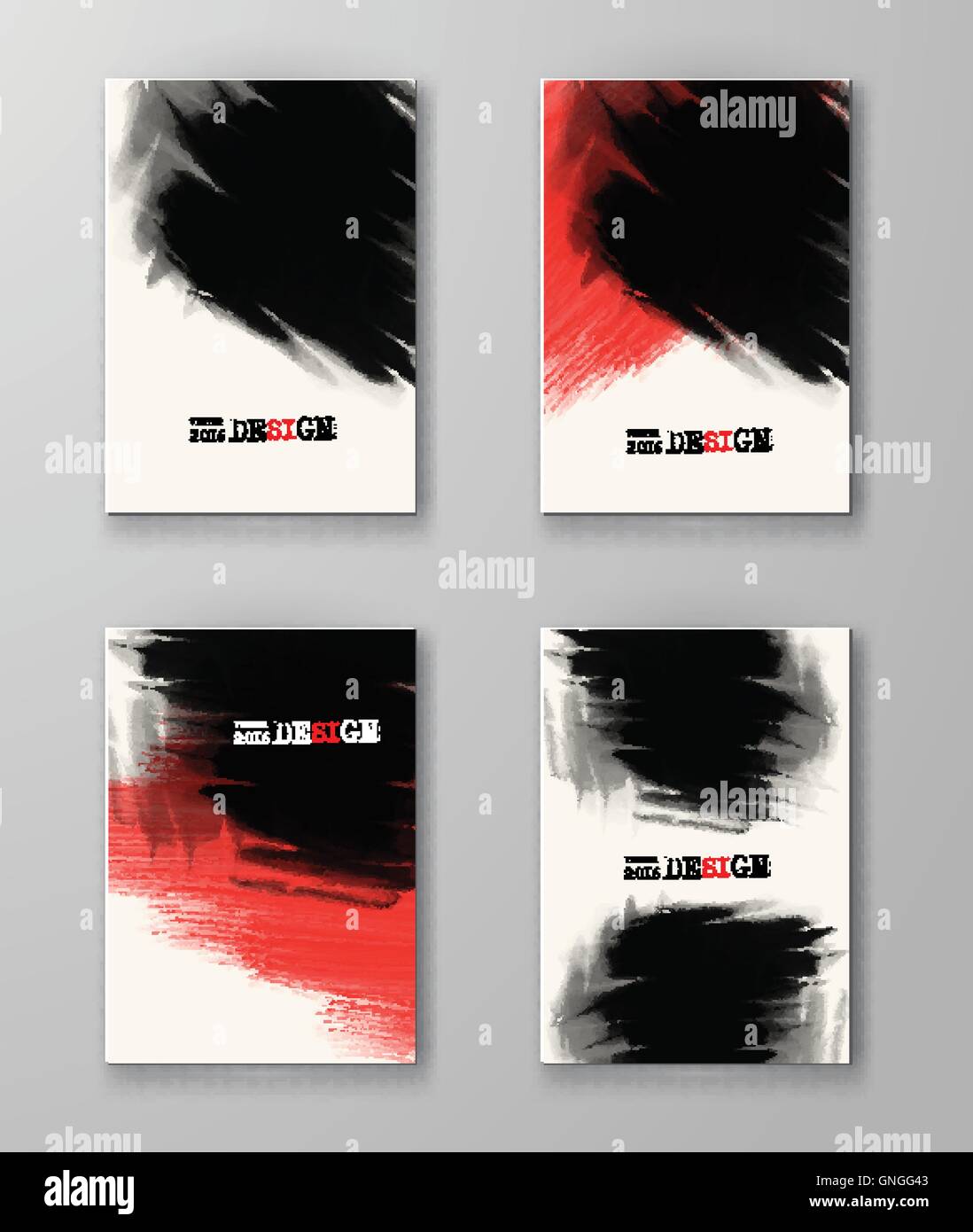 Spray red ink Stock Vector Images - Alamy