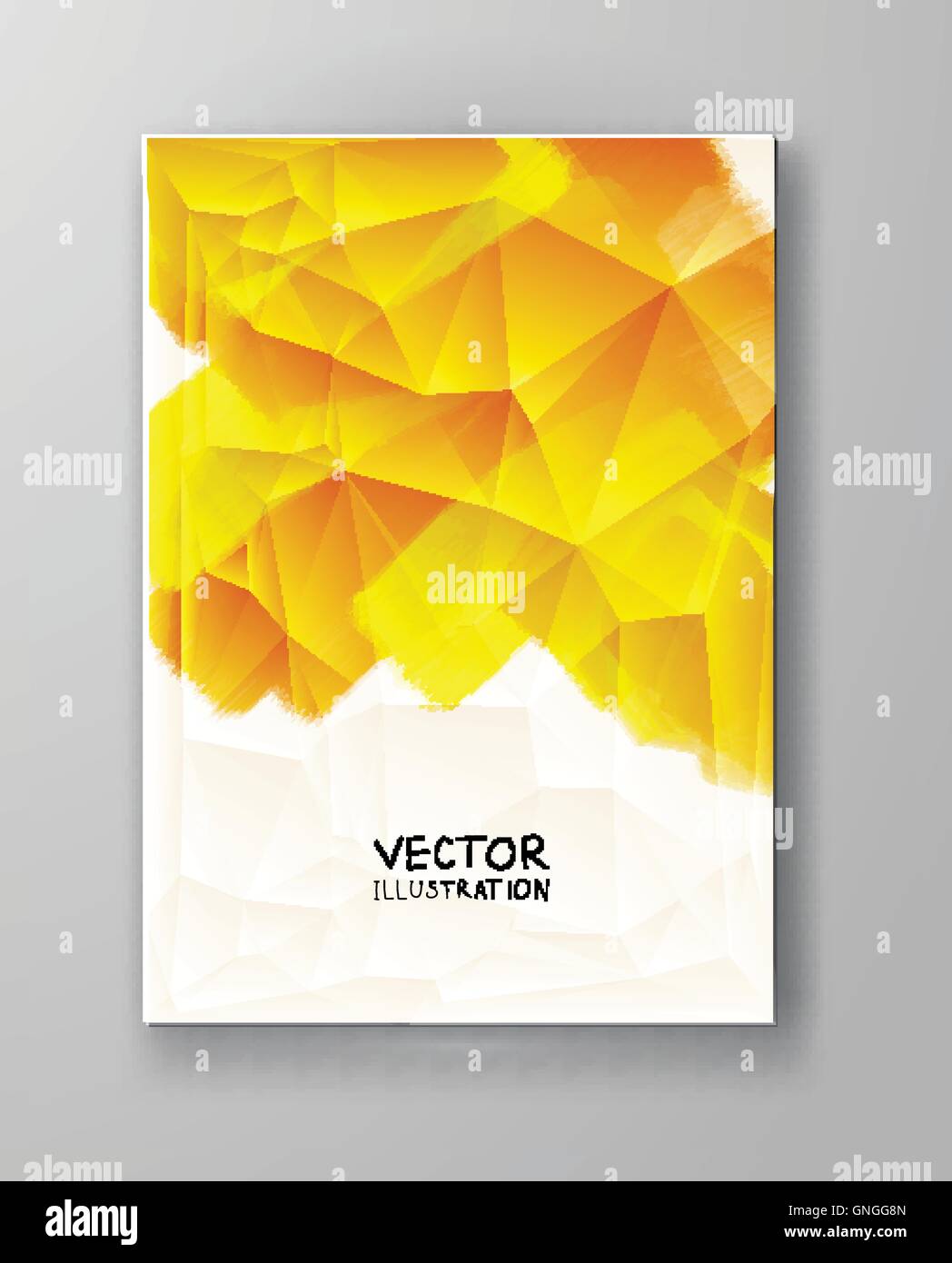 abstract background yellow color Stock Vector Image & Art - Alamy