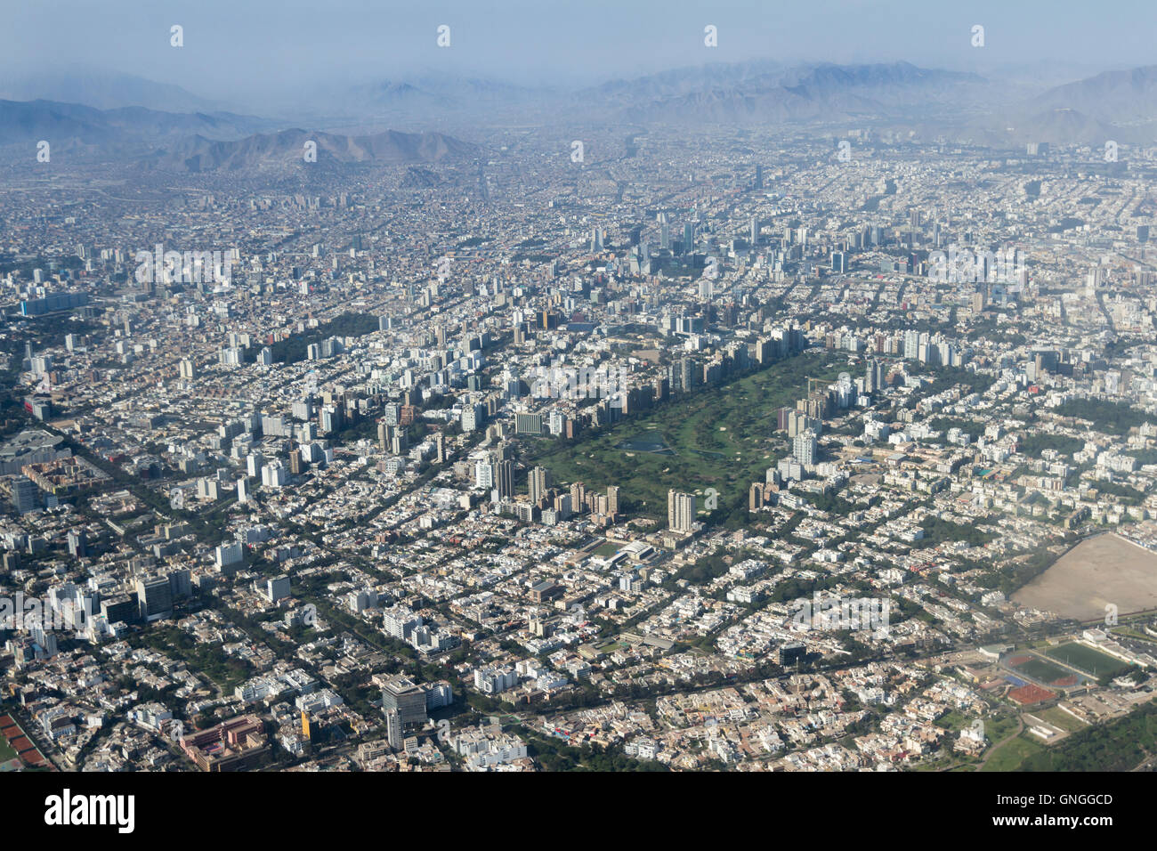 Birds eye view city peru hi-res stock photography and images - Alamy