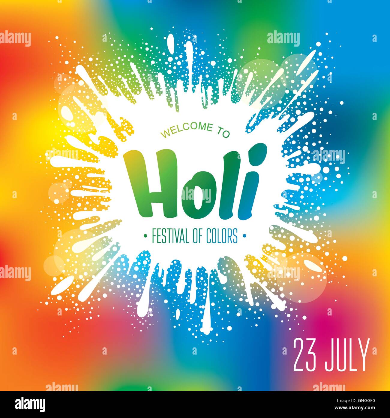 Holi festival poster Stock Vector Image & Art - Alamy