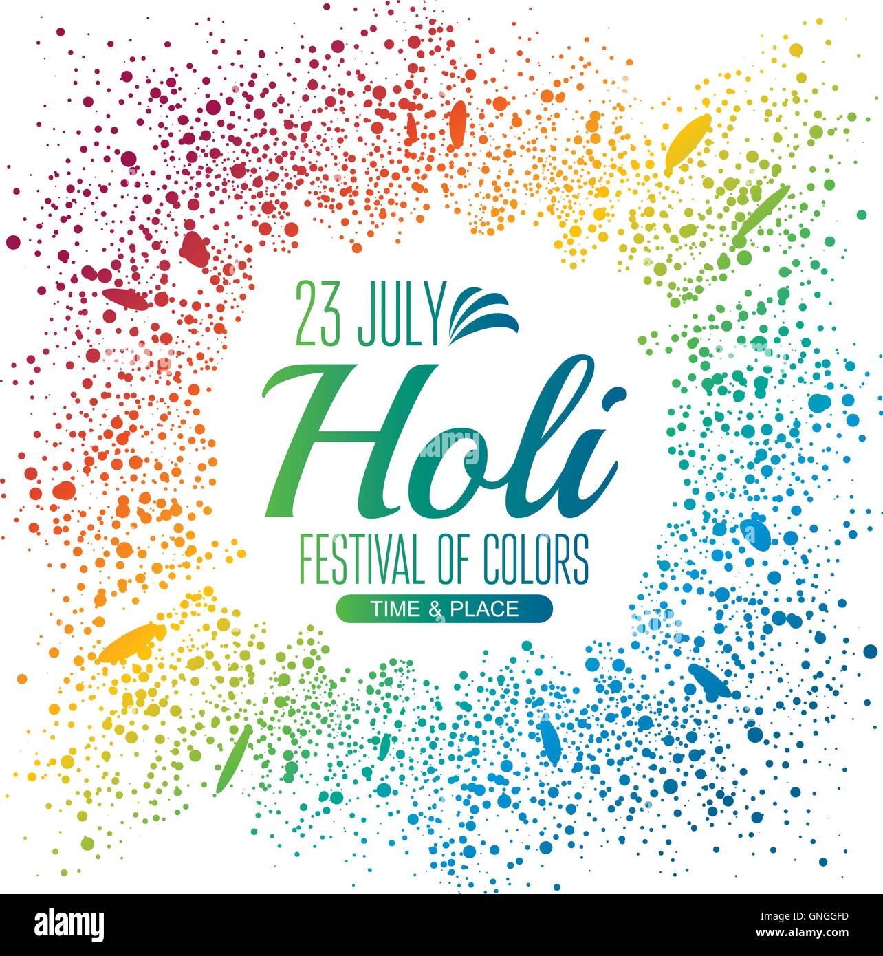 Holi poster hi-res stock photography and images - Alamy