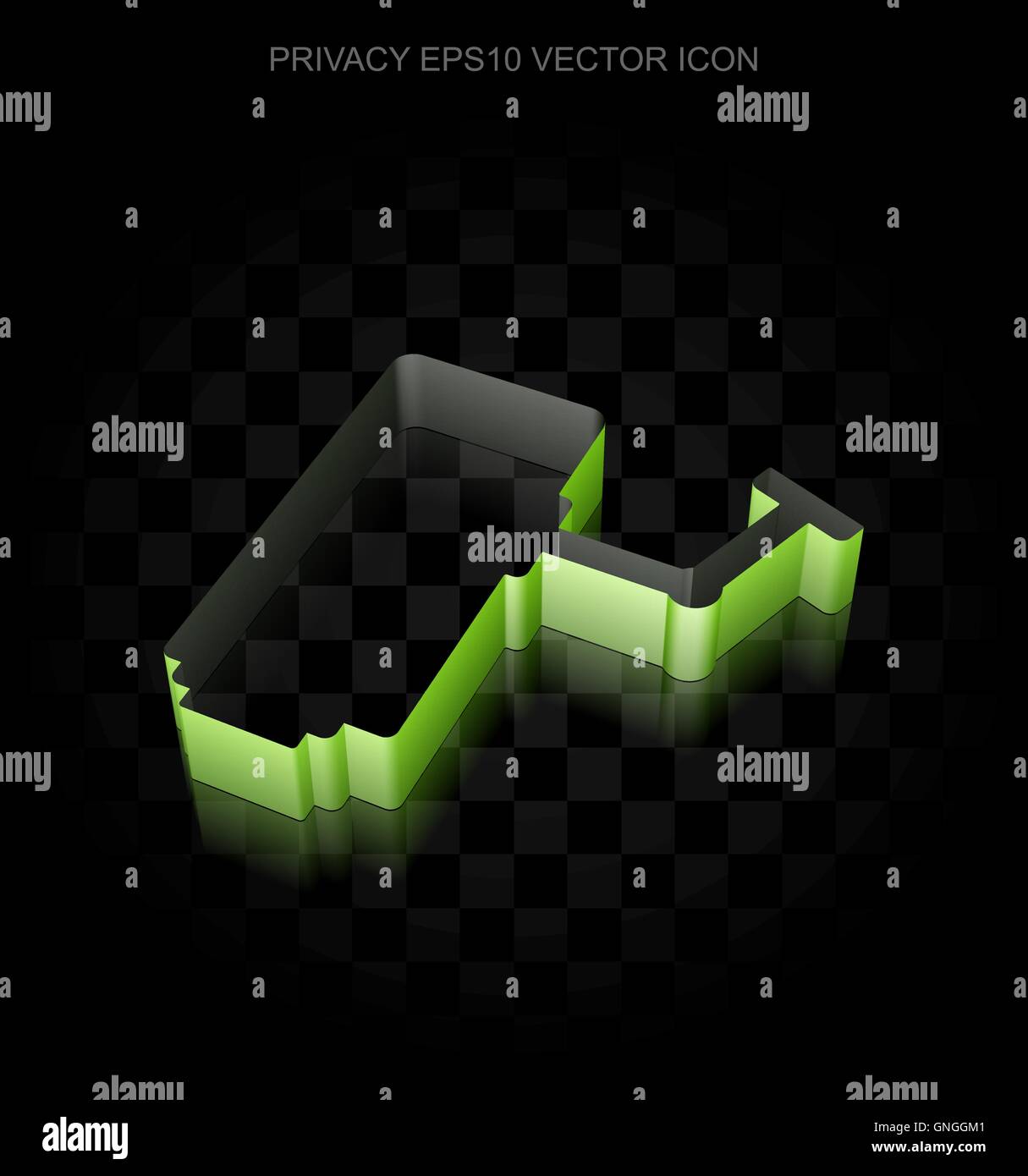 Security camera 3d paper icon hi-res stock photography and images - Alamy