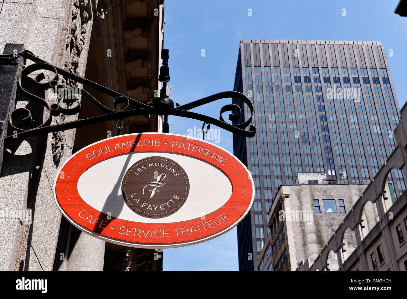 Bakery pastry shop sign, Montreal, Canada Stock Photo - Alamy